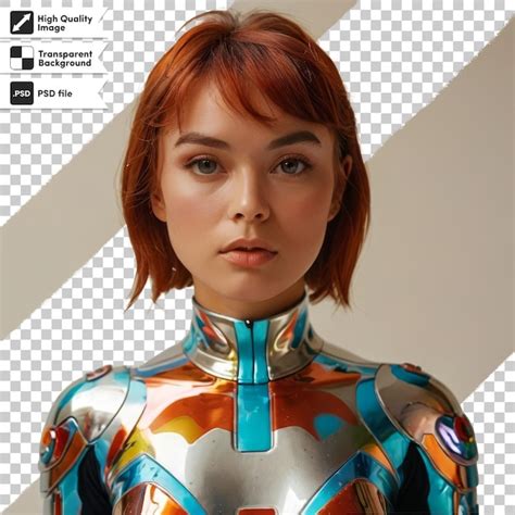 A Woman With A Collar That Says Quot Pull Quot On It Premium Ai