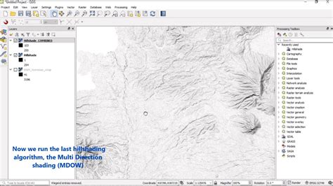 Hillshade In Qgis Analytical Combined And Multi Directional
