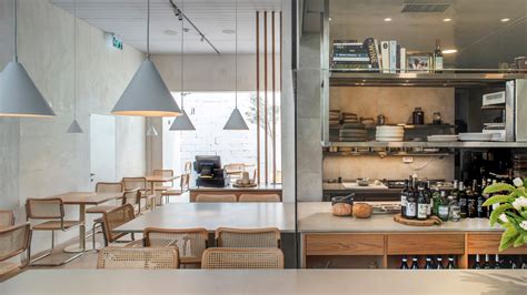 Simple Vegan Cuisine Inspires Serene Tel Aviv Opa Restaurant Interior