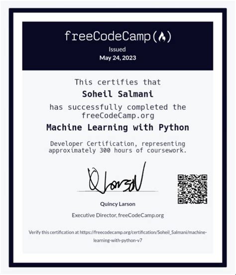 Soheil Salmani On Linkedin Finally 🔥 Machine Learning With Python