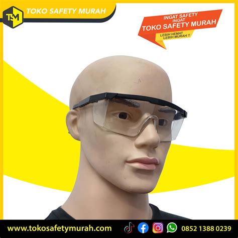 Kacamata Safety Anti UV Standar ANZI Pelindung Mata Kerja Proyek