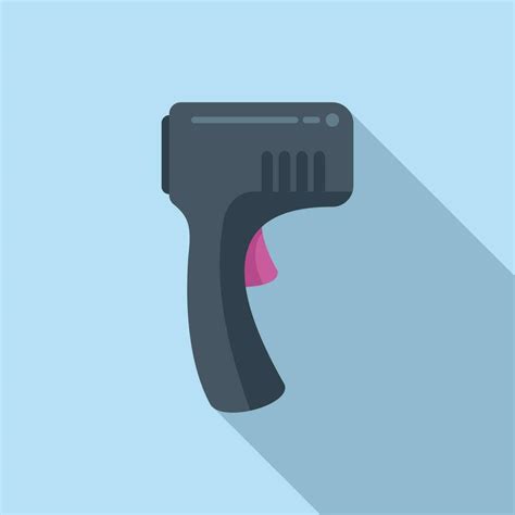 Small Laser Thermometer Icon Flat Vector Fever Test Care 34381349 Vector Art At Vecteezy