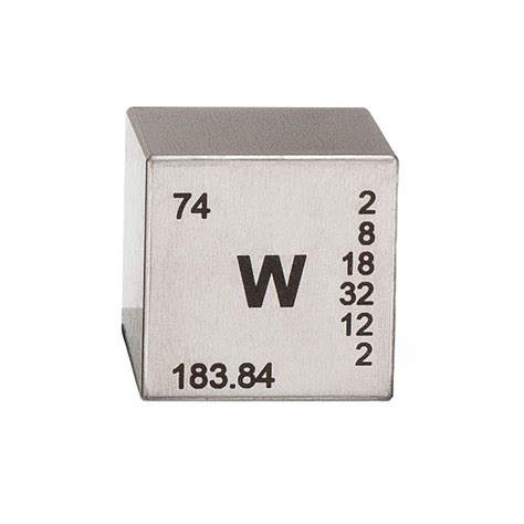 Tungsten Element Cube Engraved 1 Midwest Tungsten Service Tungsten Element Cube Engraved 1 Midwest Tungsten Service