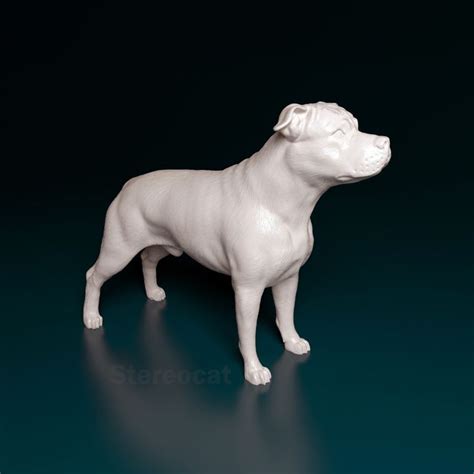3d Printable Amstaff By Giunninen Andrei