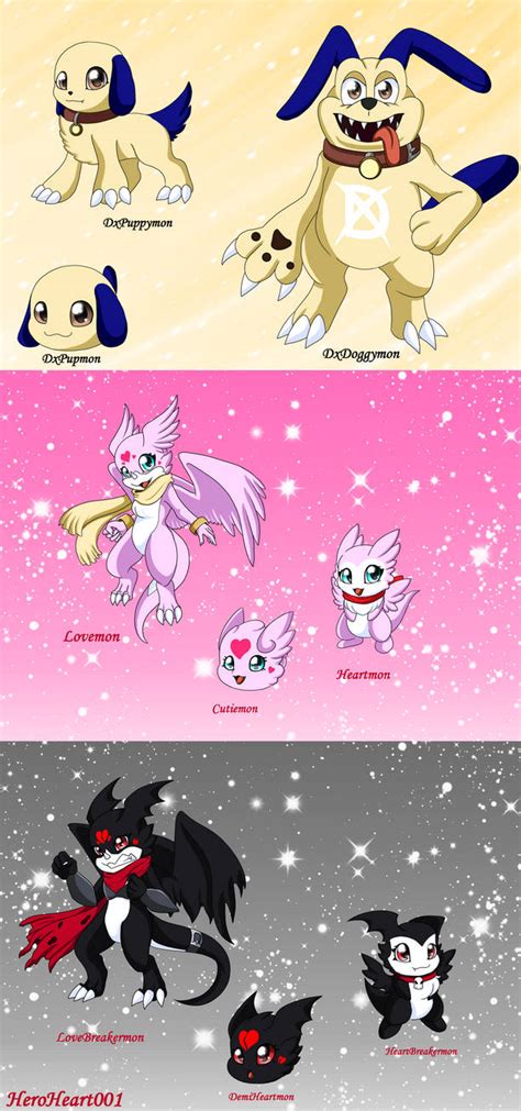 My Digimon 01 Ocs By Heroheart001 On Deviantart