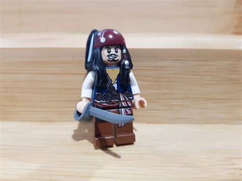 Lego Minifigure Captain Jack Sparrow Pirates Of The Caribbean Brand