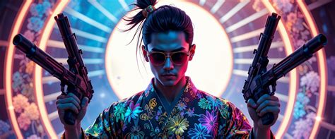 サイバーパンク シティ グラサンのおっさん Chichi Pui（ちちぷい）aiグラビア・aiフォト専用の投稿＆生成サイト