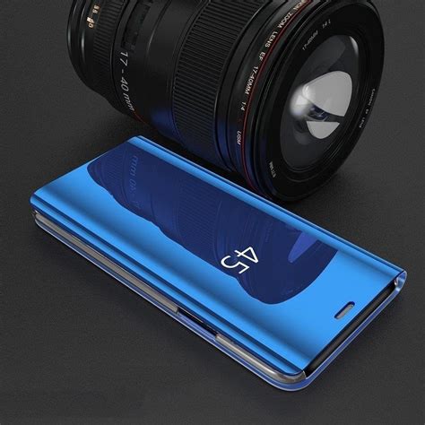 Huawei P Pro VOG L VOG L Clear View Case Cover Blue