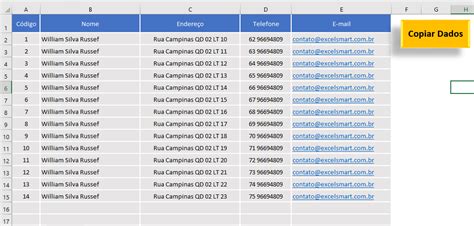 Copiar Dados Entre Planilhas Do Excel Usando Uma Macro Excel Smart