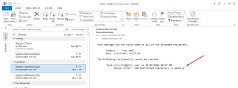 How To Fix Server Error 550 Restricted Characters In Address In Outlook