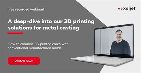 Voxeljet Ag On Linkedin Webinar Workshop 3d Sand Printing Voxeljet