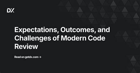 Expectations Outcomes And Challenges Of Modern Code Review