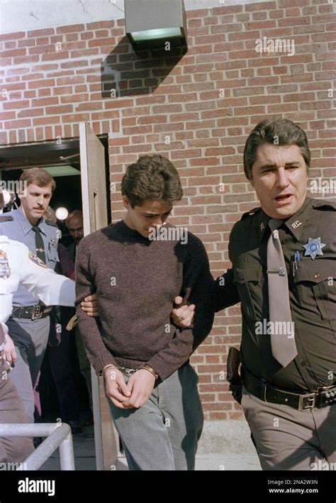 Bernard Legeros Is Led To The Rockland County Court House In New City N Y March 27 1985 Ap