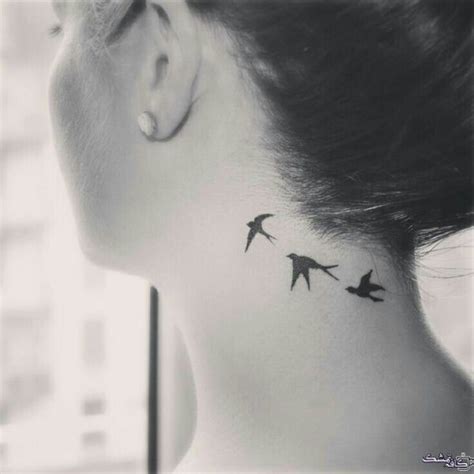 طرح تاتو دخترانه پشت گردن جدیدترین و زیباترین طرح های تتو 2020