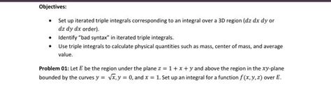 solved set up iterated triple integrals corresponding to