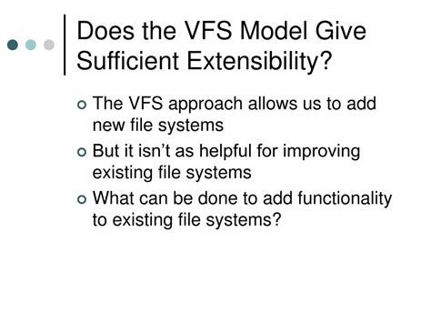 PPT File System Extensibility And Non Disk File Systems PowerPoint Presentation ID 657261