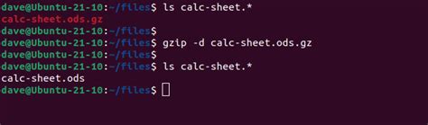 How To Zip And Unzip Files With Gzip On Linux