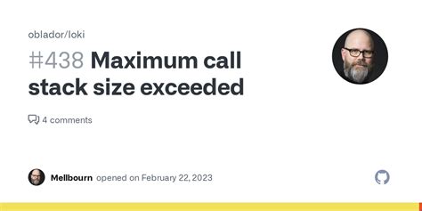 Maximum Call Stack Size Exceeded · Issue 438 · Obladorloki · Github