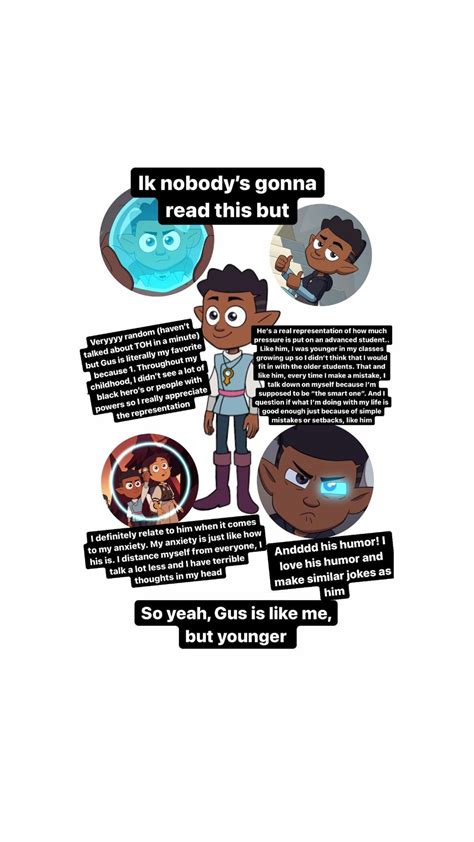 List Of Reasons Why Gus Is My Favorite And Comfort Character That