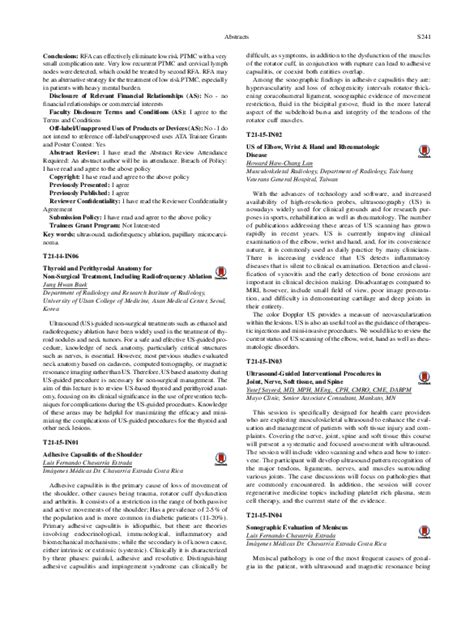 Pdf Sonographic Evaluation Of Meniscus