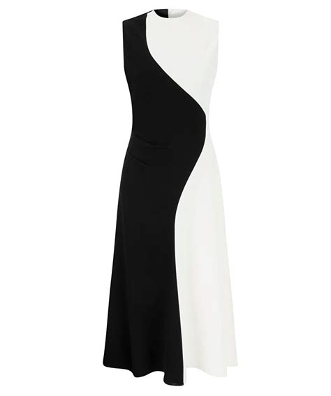 Colorblock Midi Dress Rocco