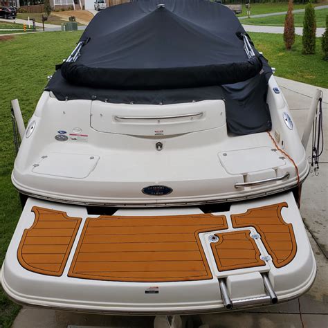 2018 Chaparral 227 Sunesta Swim Platform Cockpit Boat Eva Foam Teak