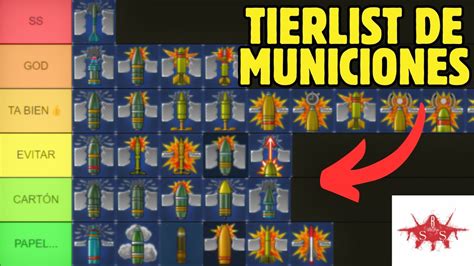 Todas Las Municiones De Tanques De War Thunder Tierlist Youtube