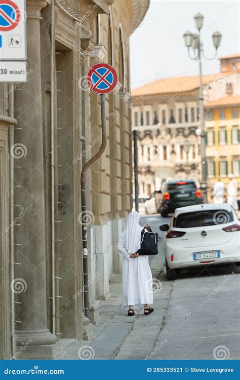 Nun In White Habit Editorial Photo Image Of White Centre 285333521