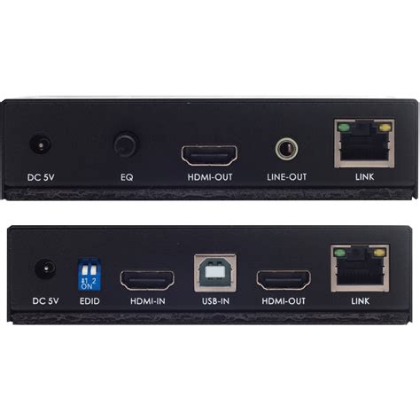Apantac Single Port DVI D USB Over CATx KVM 1 ED KVM SET 10 B H