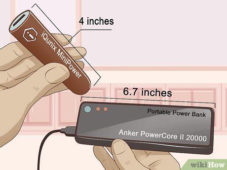 formas de elegir un cargador portátil wikiHow