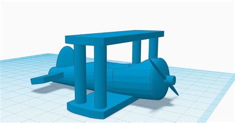 Airplane Model Tinkercad Por Prestpropotato Descargar Modelo Stl