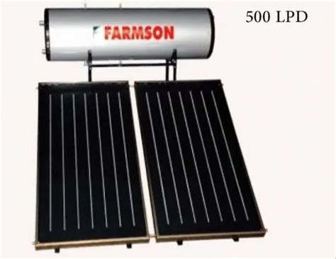 500 Lpd Farmson Fpc Non Pressurized Solar Water Heater At Rs 90299