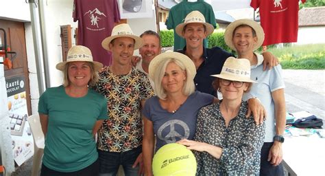 Quintal Cétait la fête annuelle du tennis club
