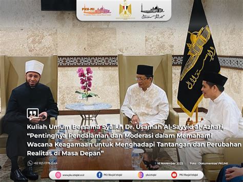 PENUNDAAN PENGUMUMAN HASIL SELEKSI LOA PKUMI PTIQ 2023