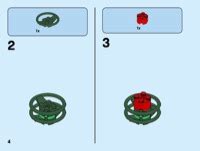 Lego Instructions For Set 40460 Roses Creator Botanical Collection