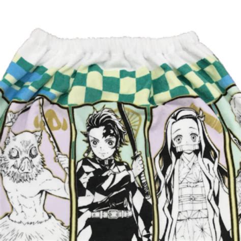 巻きタオル 鬼滅の刃 キャラクター柄 80×120cm （ 鬼滅 タオル プール ラップタオル キッズ キャラクター 巻き ビーチタオル
