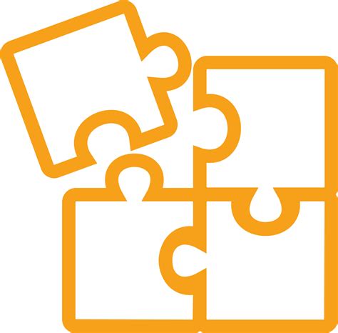 Download Interlocking Puzzle Pieces Icon