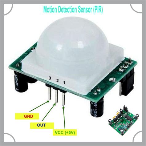 Hc Sr501 Pir Motion Sensor Module Bd