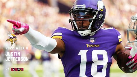 Every Justin Jefferson Catch From The Minnesota Vikings Game Against