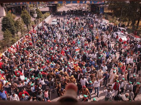 Traffic Nightmare For Commuters As Farmers Protest Paralyses Delhi
