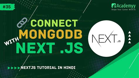 🔗 Connect Mongodb With Nextjs 💾 Mongodb Setup In Nextjs Hindi