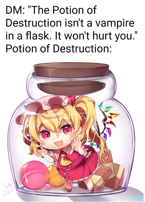 My Dm Recently Discovered Touhou And He Loves It R Touhou