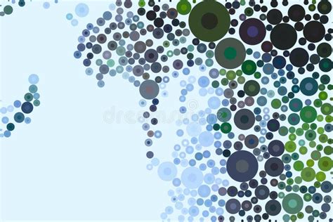 Bubbles Abstract Background Templates Stock Illustration Illustration