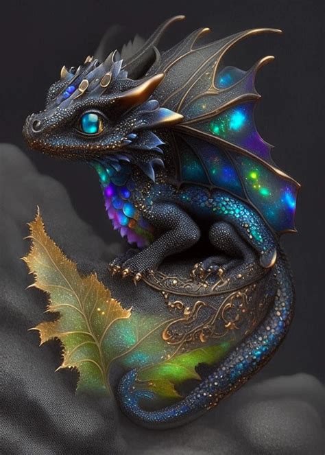 Black Opal Dragonettes Species In Odyssey Earth World Anvil