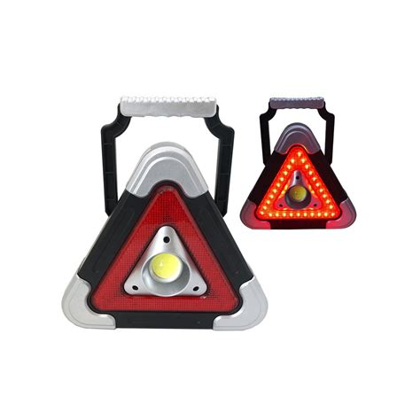 Importaciones ABU S A LAMPARA SOLAR TRIANGULAR LED 6609 YL GR SIL