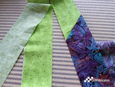 Matching Angled Binding