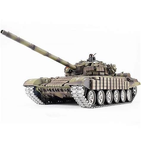 RC Tank Heng Long T-72 3939-1 Russian Main Battle Off Road Tank Upgrade ...