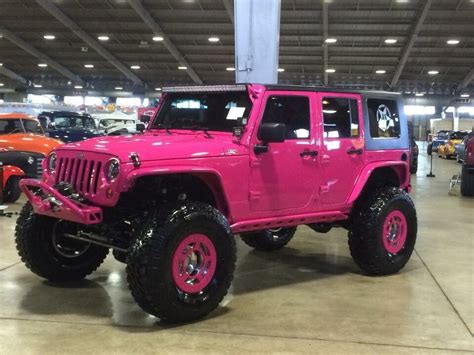 Stacie Overman Pink Jeep Wrangler Lifted Jeep Jeep Wrangler Accessories