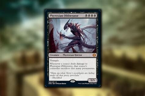 Magic The Gatherings Phyrexia All Will Be One Expansion Will Reprint