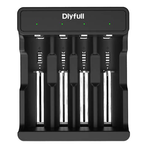 Dlyfull U5b 4 Bays Usb Li Ion Battery Charger For 36v37v Li Ion Suc